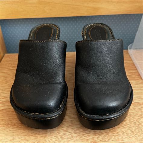 Vintage Born Black Clogs 🖤 Clogs Y2k Vintage 90s Depop