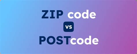 Zip Code Vs Postcode What Is The Difference