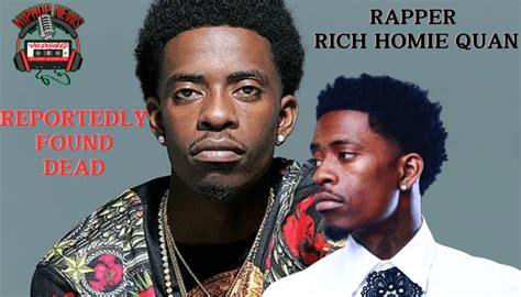 Breaking News Rapper Rich Homie Quan Found Dead Hip Hop News Uncensored