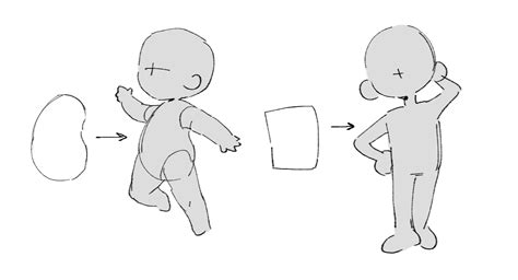 Chibi Base Drawing Art Drawing Skill