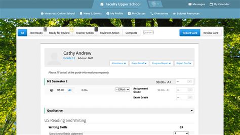 Student Information System Private K 12 Schools Veracross Sis