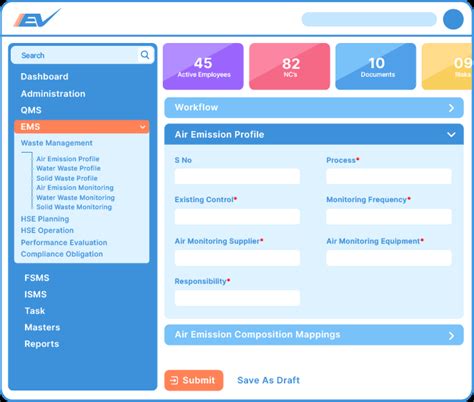 Environmental Management System Software