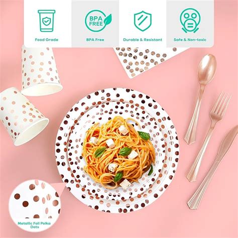 Party Supplies Disposable Tableware Sets