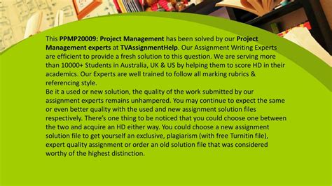 Ppt Project Management Assignment Help Services In Australia Powerpoint Presentation Id8472578
