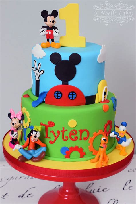 Mickey Mouse Clubhouse Birthday Cake Artofit