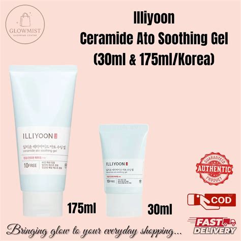 Illiyoon Ceramide Ato Soothing Gel •30ml •175ml Korea Shopee Philippines