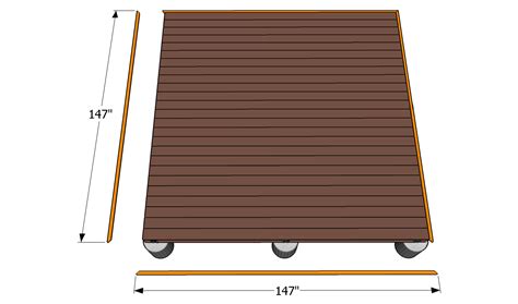 Ground Level Deck Plans Myoutdoorplans