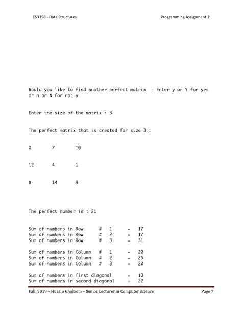 Solved Cs3358 Data Structures Programming Assignment 2