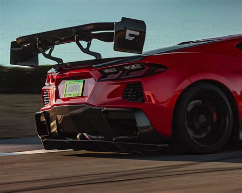 Rear Diffuser C7 Carbon