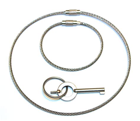 Steel Cable Key Ring Protegimus
