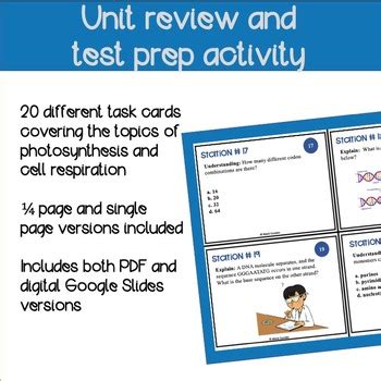 DNA RNA And Protein Synthesis Task Cards PDF And Google Slides