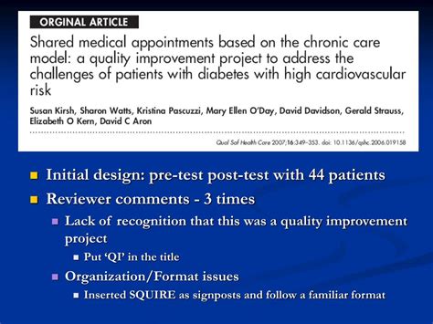 Ppt Standards For Quality Improvement Reporting Excellence Squire