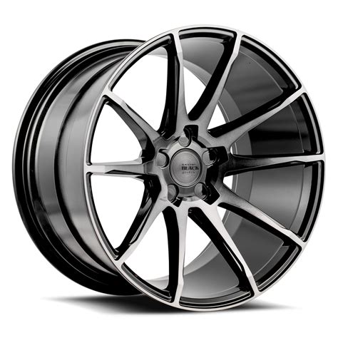 Bm12 Gloss Black With Double Dark Tint 20x10 Savini Wheels