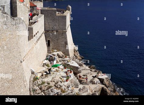 Croatia Dubrovnik The Old Town Classified As World Heritage By