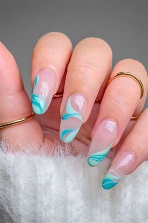 26 Turquoise Nails That Are Chic And Trendy