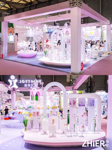 展会设计｜粉粉嫩嫩超梦幻的创意文具展 花瓣网