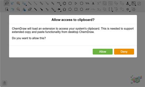 Chemdraw Js Enable Extended Clipboard Revvity Signals