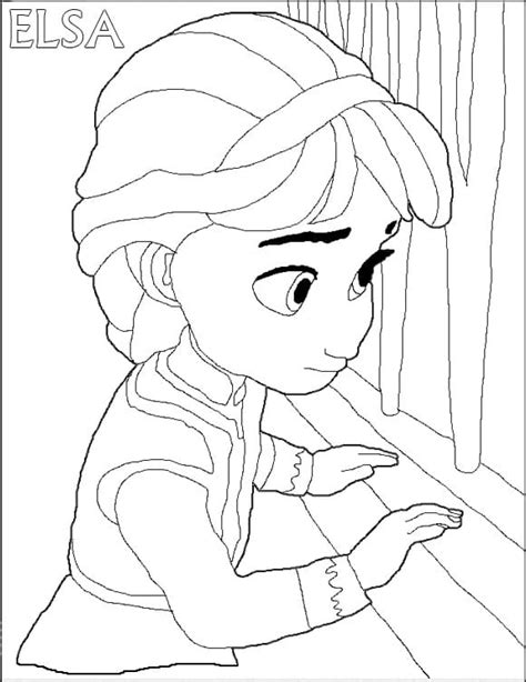 Anna Y Elsa Chibi Para Colorear Imprimir E Dibujar Coloringlib