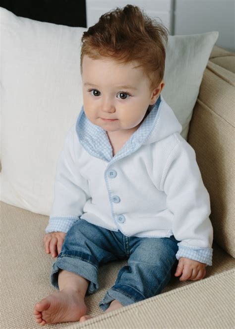 Lined Hooded Cotton Sweater By A Soft Idea