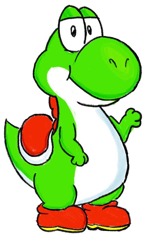 School Sketch Classic Yoshi By Toonfan09 On Deviantart