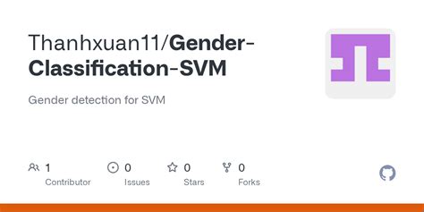 Gender Classification Svmtrainipynb At Main · Thanhxuan11gender