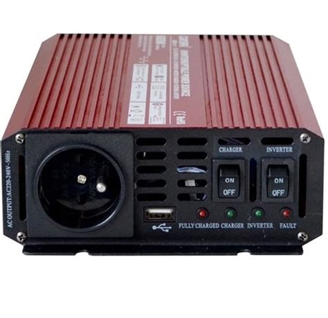 Invertor Carspa 600w 12v 230v Cu Ups și încărcător Integrat Luminam