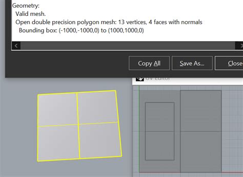how to properly export import meshes and subds with texture coordinates