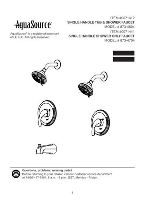 Aquasource Kitchen Faucet Parts Diagram At Mike Fahey Blog