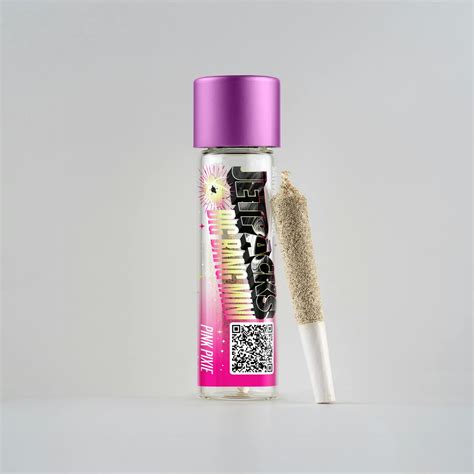 Pink Pixie Big Bang Mini Live Resin Infused Pre Roll 0 5g Zenzest Pink Pixie Big Bang Mini