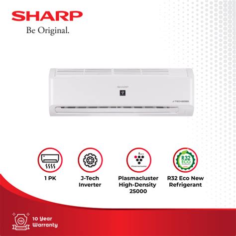 Promo Sharp Ac 1pk Inverter Ah Xp10bmy 700 Watt Cicil 0 3x Jakarta