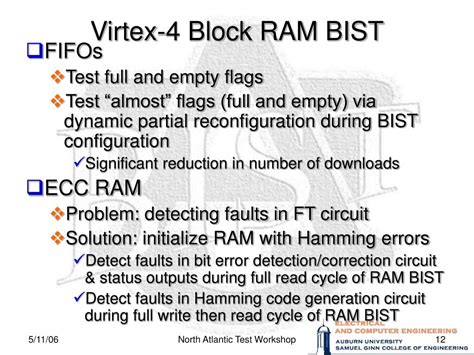 ppt bist for logic and memory resources in virtex 4 fpgas powerpoint