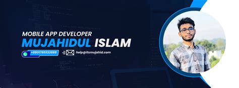 hello everyone i m mujahidul islam also known as developer mujahid