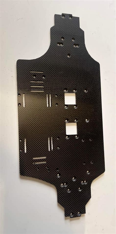 Vte2 360mm Carbon Fiber Conversion Drag Chassis Kit