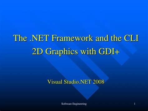ppt the framework and the cli 2d graphics with gdi visual