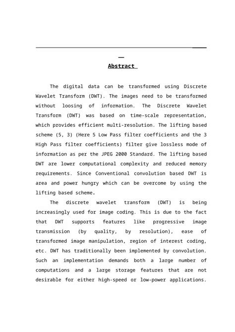 Doc Design And Analysis Of Power Train Of A Series Hybrid · Web Viewthe Discrete Wavelet