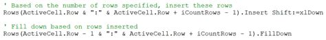 Excel Insert Multiple Rows And Fill Down Spreadsheet Vault