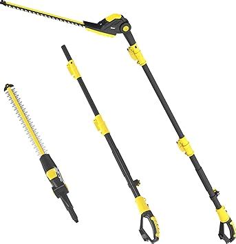 Pole Hedge Trimmer Cordless Compatible With Dewalt 20v Max