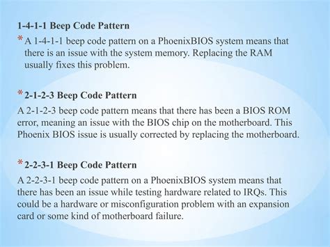 Bios Motherboard Troubleshooting Pptpptx