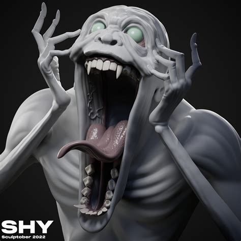 🎃 Scp 096 Shy Guy・free Stl File For 3d Printing・cults