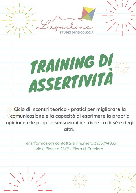 Training Di Assertività · Laquilone