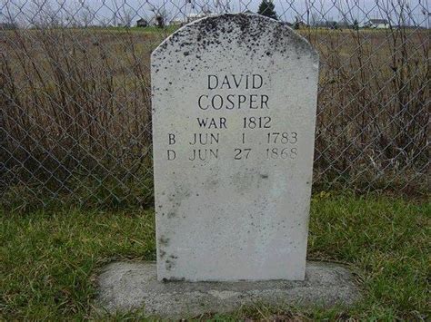 David Cosper 1783 1868 Find A Grave Memorial