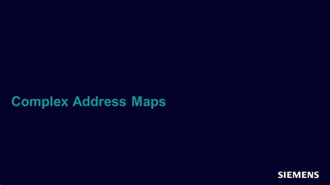 Complex Address Maps Uvm Cookbook