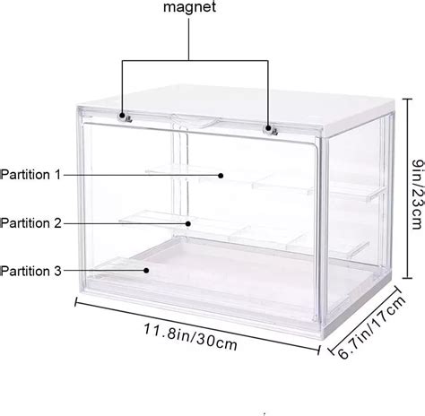 Display Case For Legopop Mart Minifigure With Led Lights Easycase®