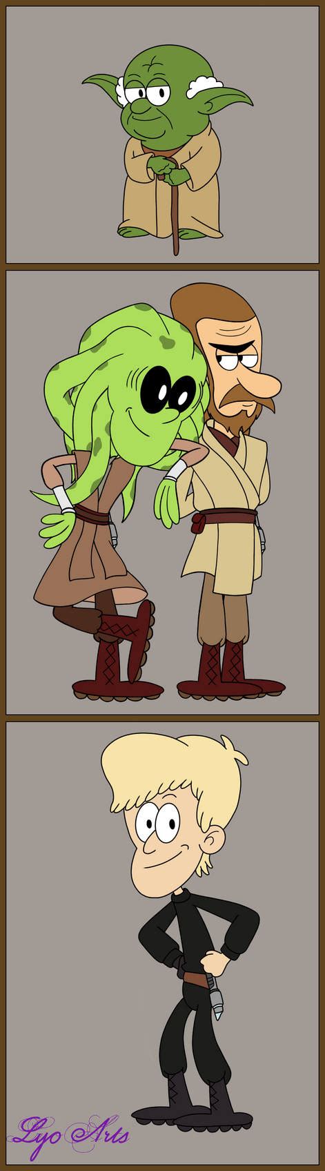 Star Wars Loud House Style Seperat By Linedraweer On Deviantart