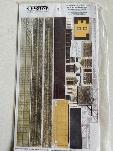 Bilt Eezi F6 Stone Walls Gates Fences And Paving Jwmodelrailways