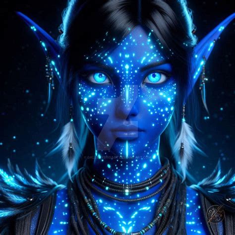 Avatar Girl By Gallerybrisart On Deviantart