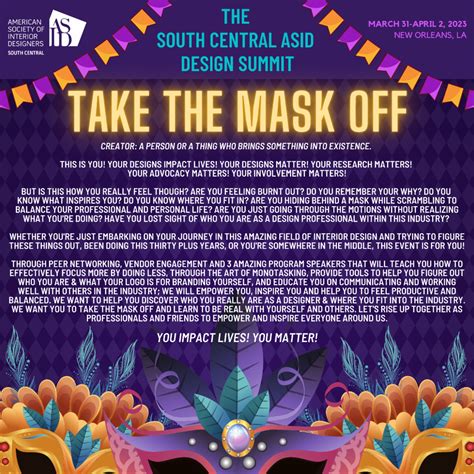 Asid Design Summit Details