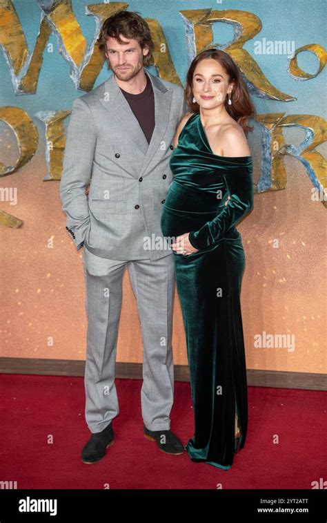 Benjamin Wainwright And Phoebe Sparrow Attends The World Premiere Of The Film The Lord Of The