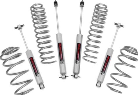 Rc 65220 25 Inch Lift Kit Jeep Wrangler Tj 4wd 1997 2006 6 Cyl