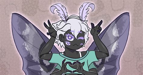 Moth Butterfly Femboy Moth Boi Peace Pixiv